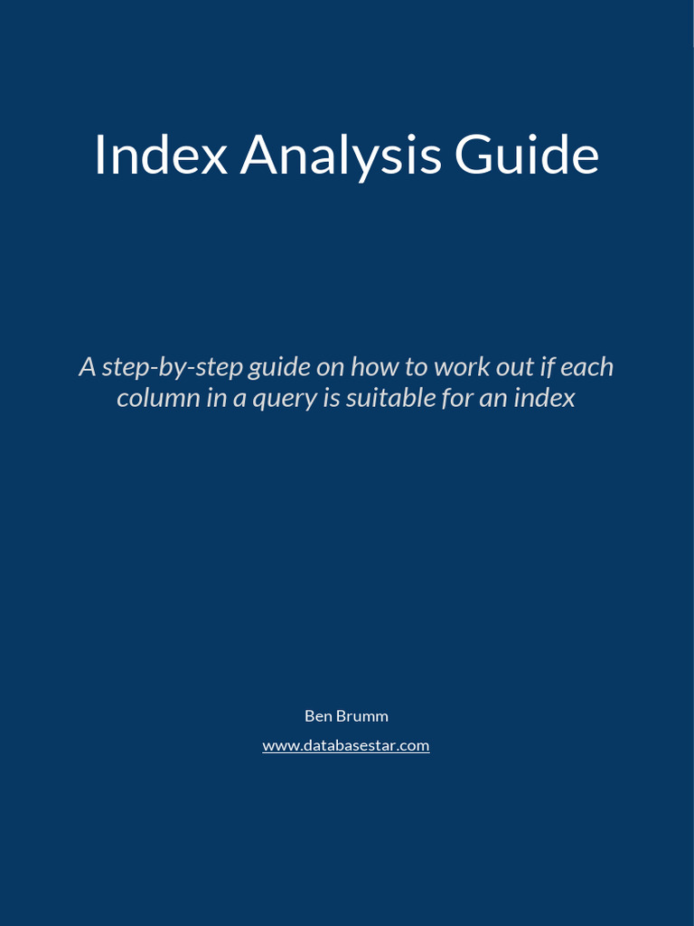 index_analysis_guide | PDF