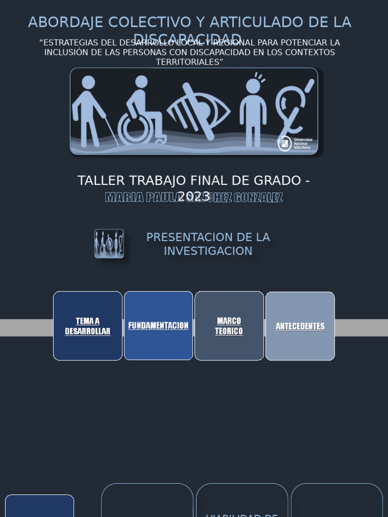 Presentacion TTFG 2023 | PDF