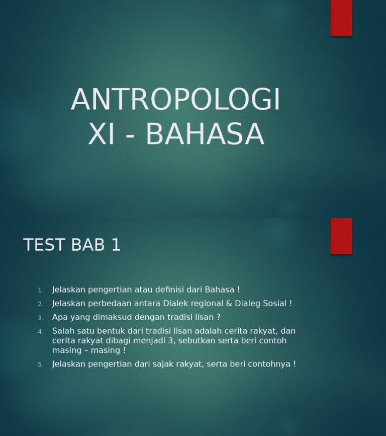 ANTROPOLOGI | PDF