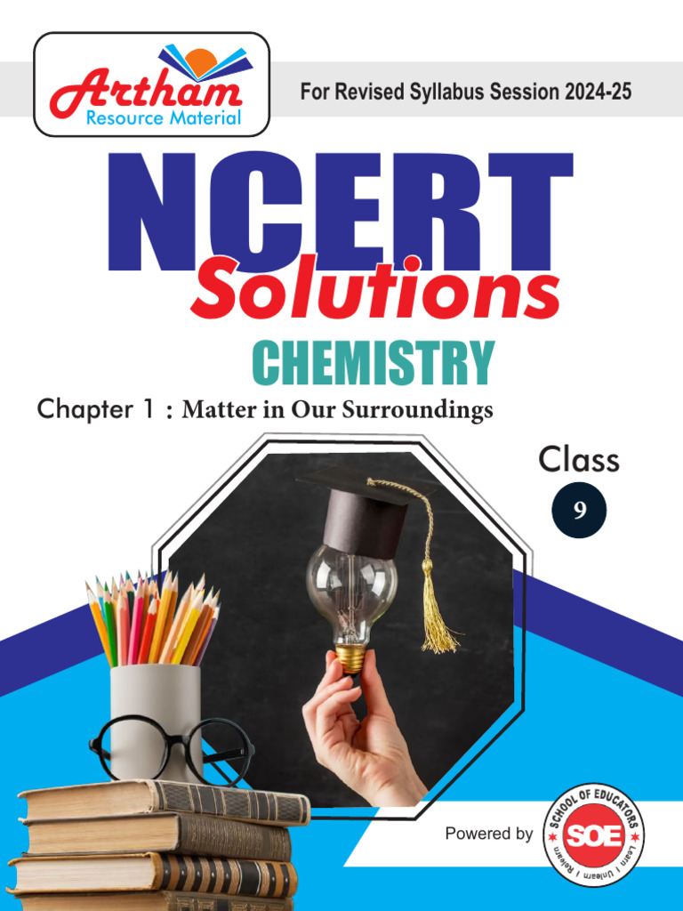 Class 9 Science NCERT Solution Chapter 1 Matter in Our Surroundings | PDF | Matter | Gases
