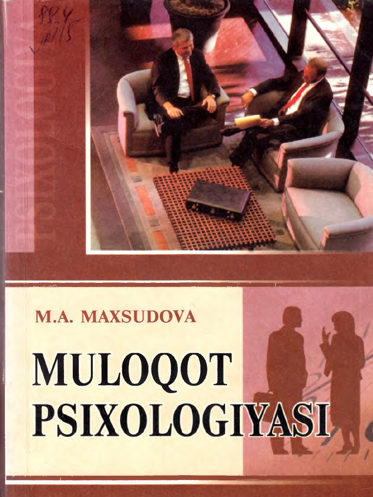 NamDU ARM 3003 Muloqot Psixologiyasi. | PDF