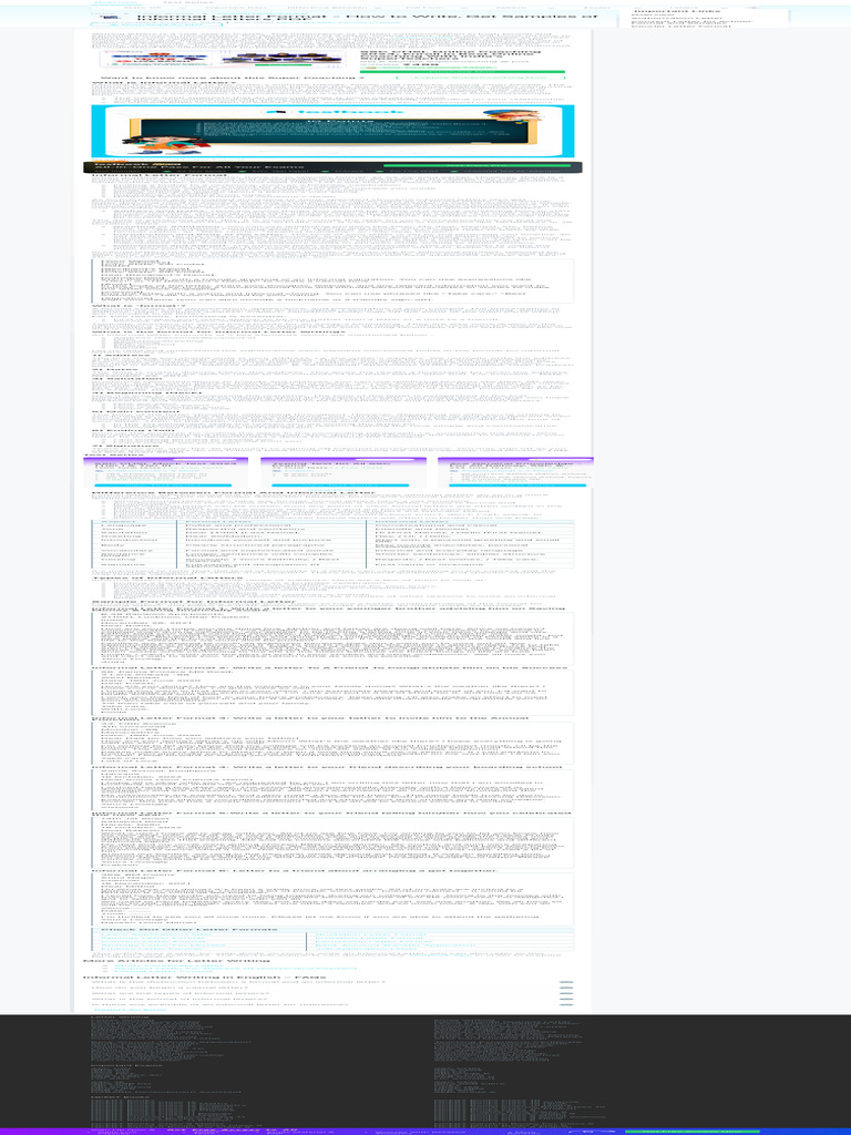 Informal Letter Format - Check Samples, Parts & Know How To Write 2 | PDF