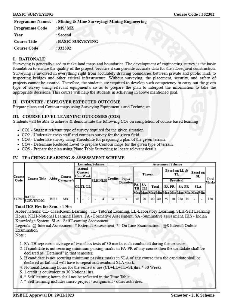 332302-BASIC SURVEYING | PDF