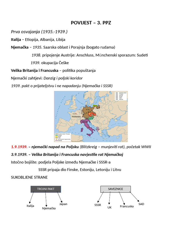 Povijest - 3. PPZ | PDF