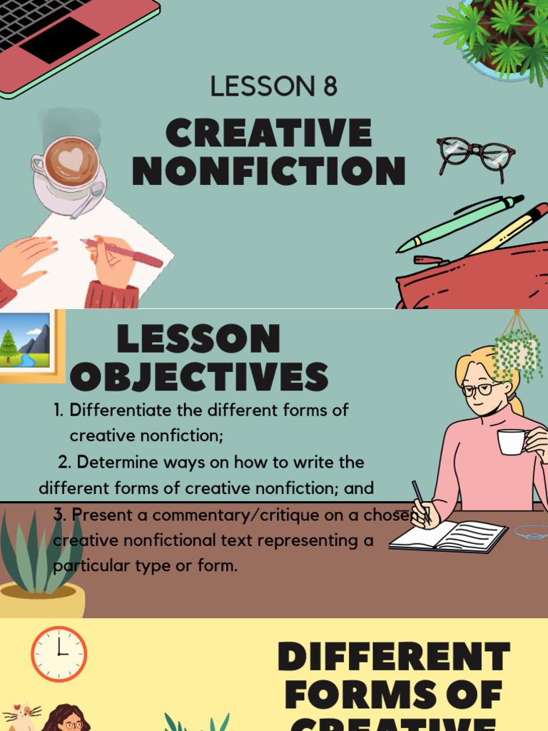 Creative Nonfiction Lesson 8 | PDF