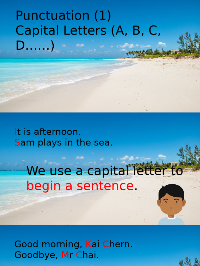 Punctuation Year 1 | PDF