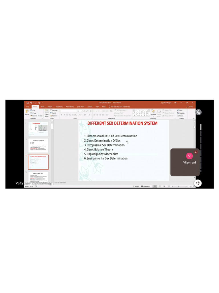 Unit 1 Class Notes On Sex Determination Pdf