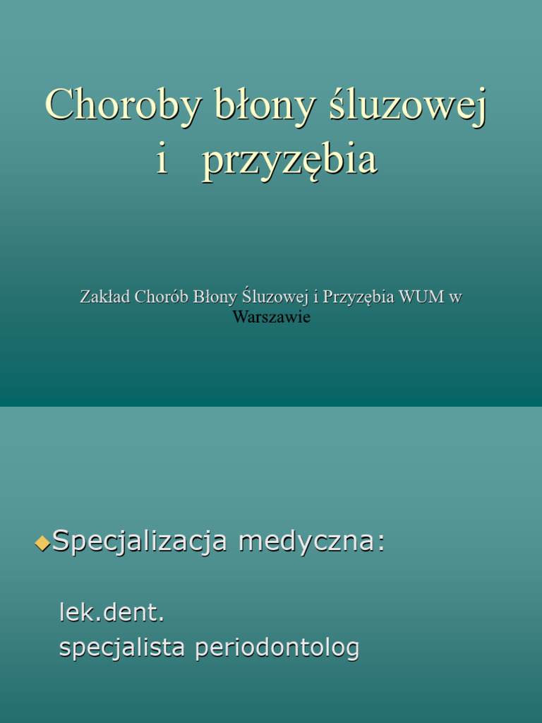 Zaplenie Blony Przyzebia345 | PDF