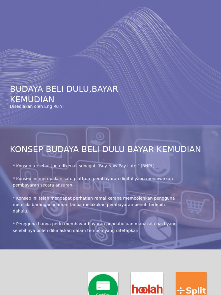 Budaya Beli Dulu Bayar Kemudian | PDF