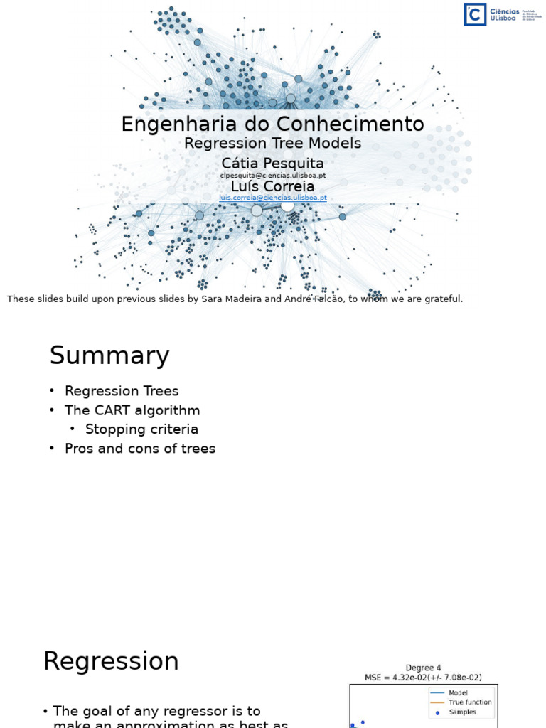 EC T05 Regression Trees | PDF