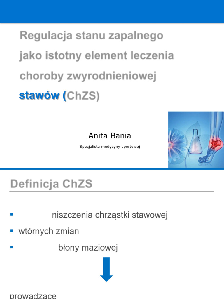 Chzs Traumeel S Regulacja Stanu Zapalnego Jako Istotny Element Leczenia ...