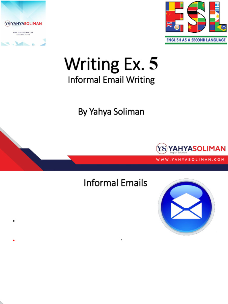 5 - Informal Email | PDF