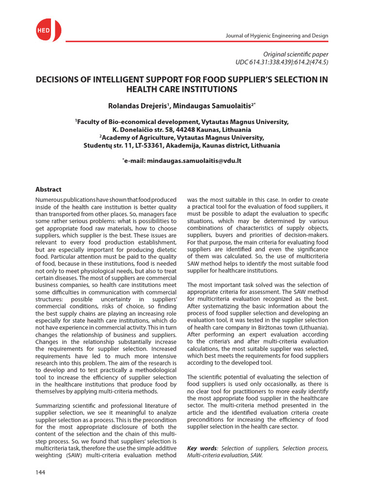 Full Paper Rolandas Drejeris | PDF