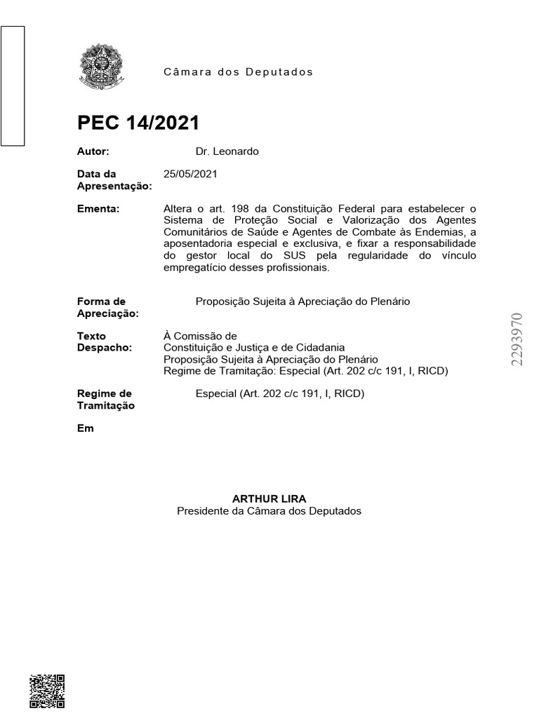 Ultimo Despacho - PEC 14 2021 | PDF