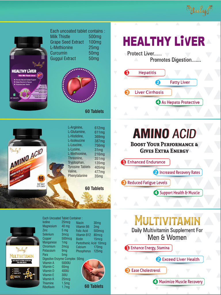 Health Product With Composition Product List PDF - Compressed | PDF