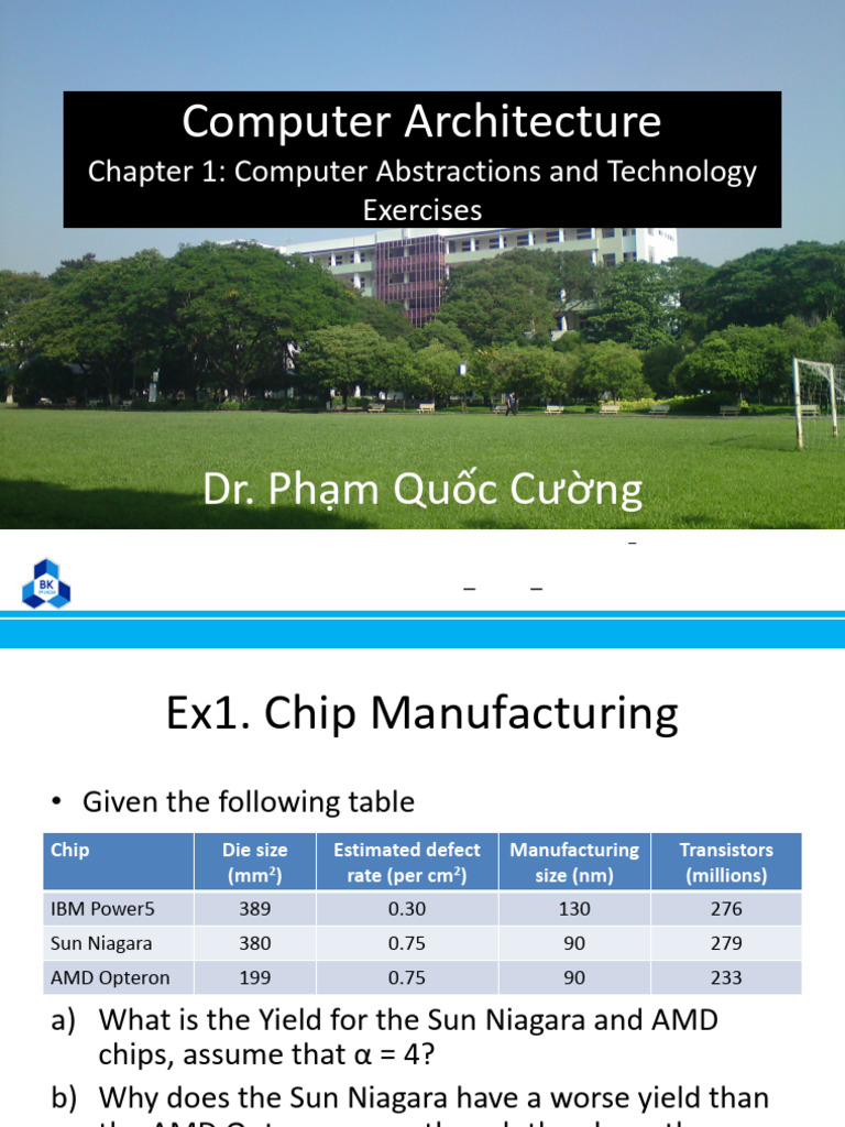 Kien-Truc-May-Tinh - Chapter1 - Review - Exercise - (Cuuduongthancong - Com) | PDF