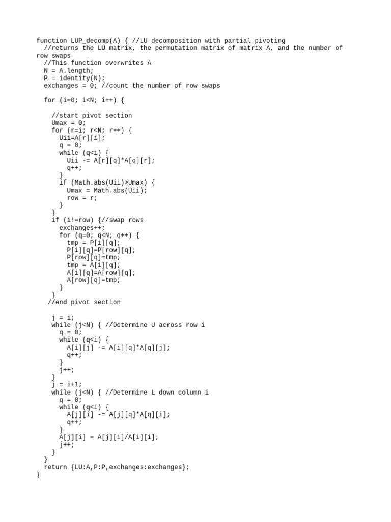 2.3a-LUP分解 | PDF
