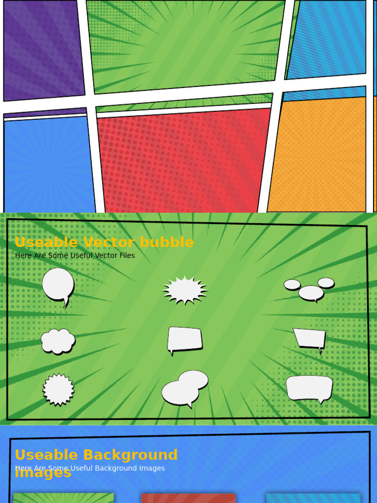 Comic Book Powerpoint Template | PDF