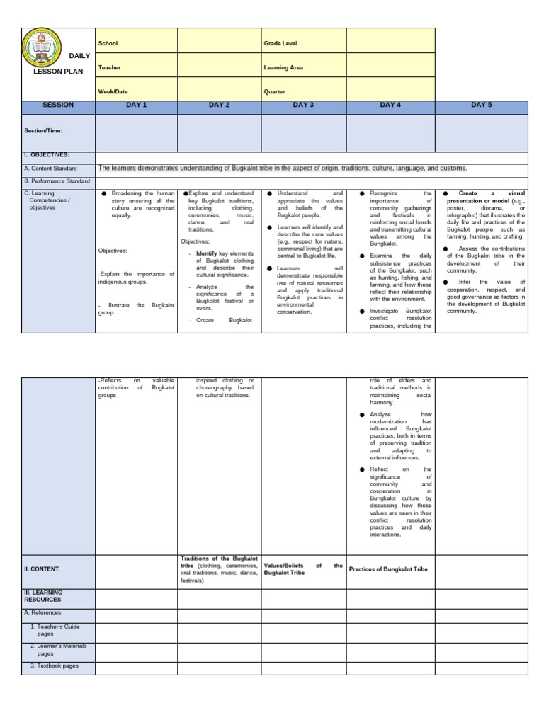 DLP. BUGKALOT TRADITIONS AND VALUE - BELIEFs | PDF | Storytelling | Traditions