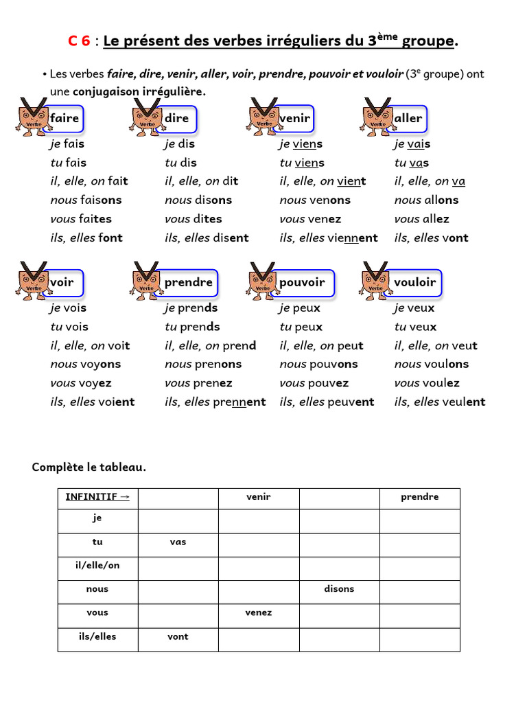 CE1_C6_le_present_des_verbes_du_3eme_groupe | PDF