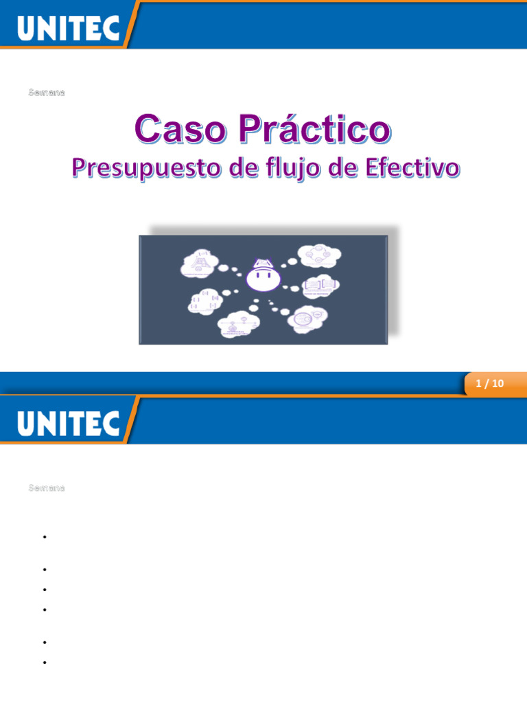Caso Práctico Flujo de Efectivo | PDF | Presupuesto | Economias
