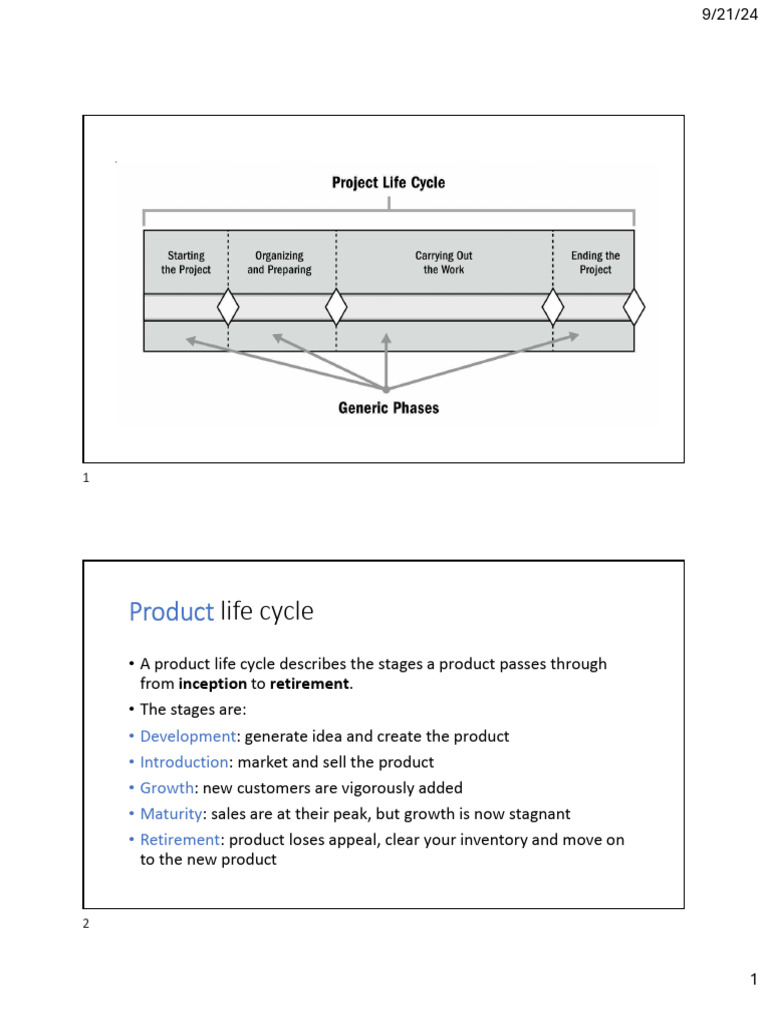 Project Life Cycle | PDF