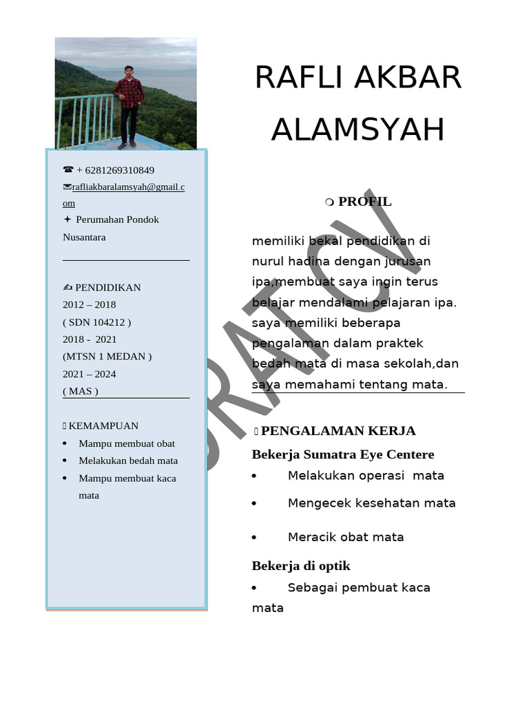 Informatika Rafli | PDF