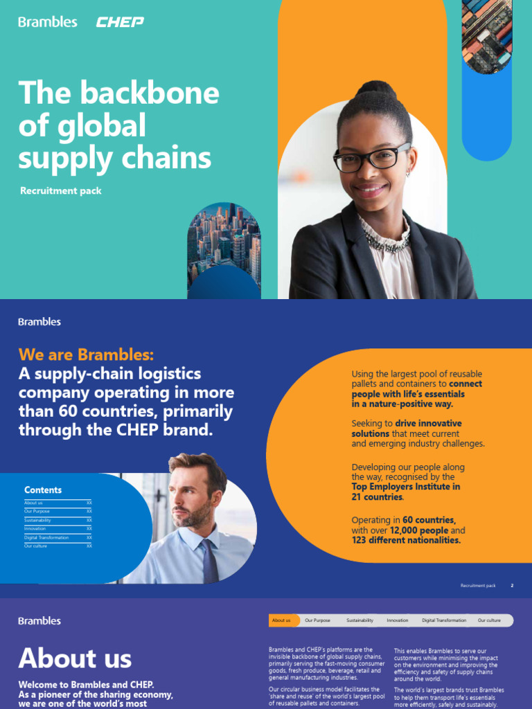 Brambles: Sustainable Supply Chain Solutions | PDF | Reuse | Supply Chain