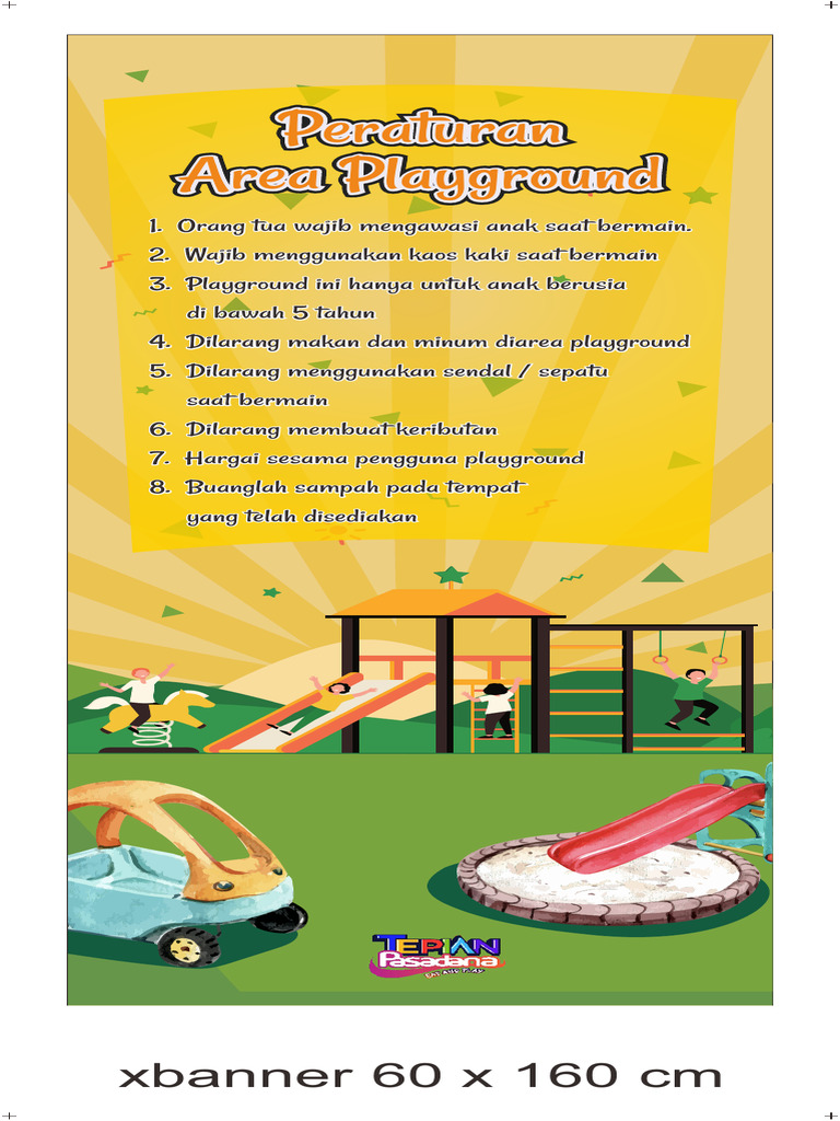 XBanner Peraturan Playground | PDF