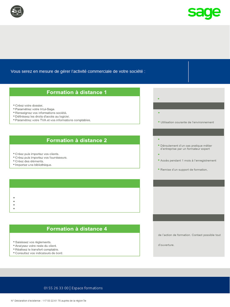 Plan de Formation A Distance Inter Entreprises Sage Batigest I7 Prenez ...