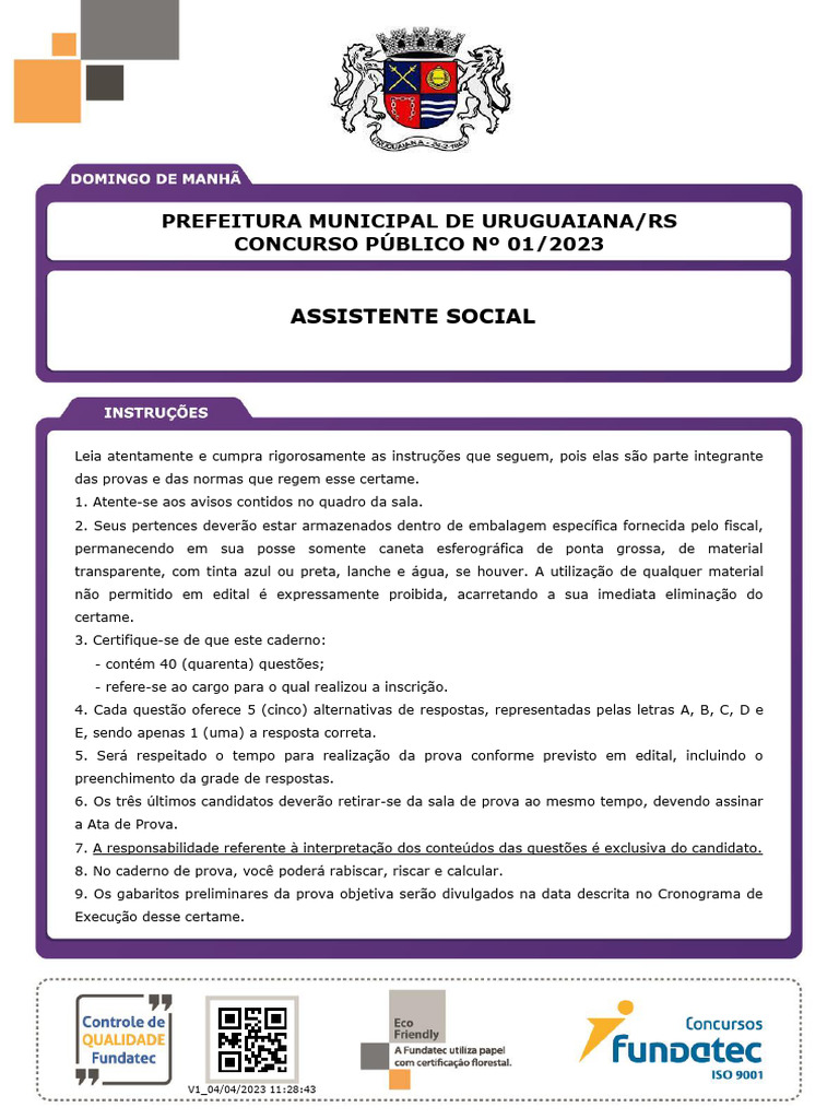 Assistente Social | PDF
