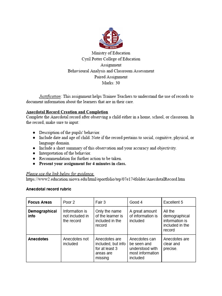 BA-Paired Assignment | PDF