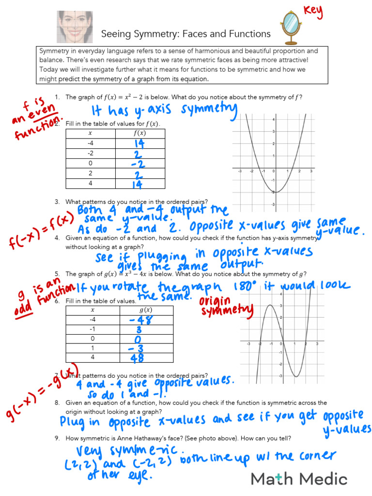 Lesson 2 3 Answer Key AP Precalculus Math Medic f751c64519 | PDF
