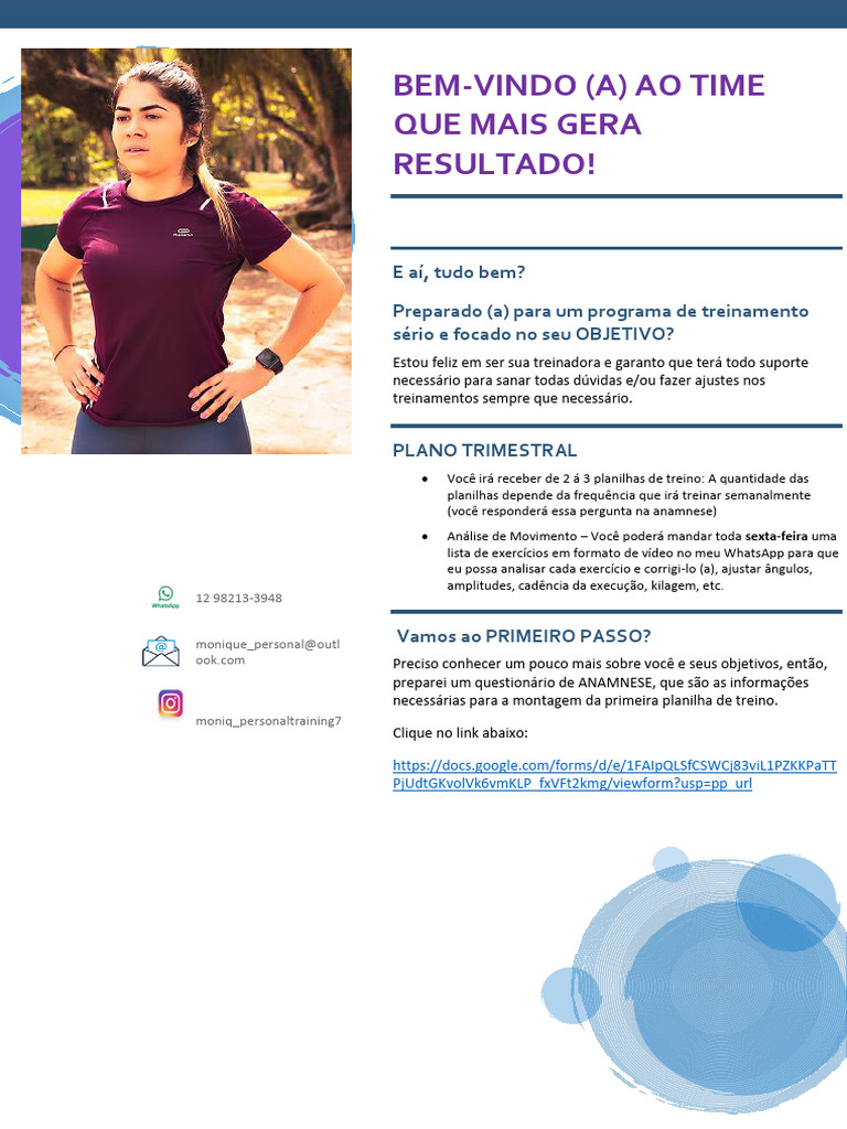 1 Bem Vindo - Trimestral | PDF