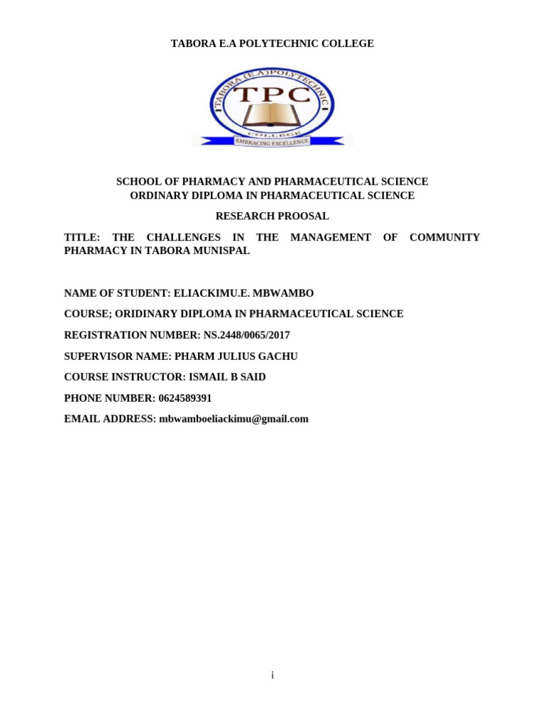 Eliackimu .E. Mbwambo | PDF