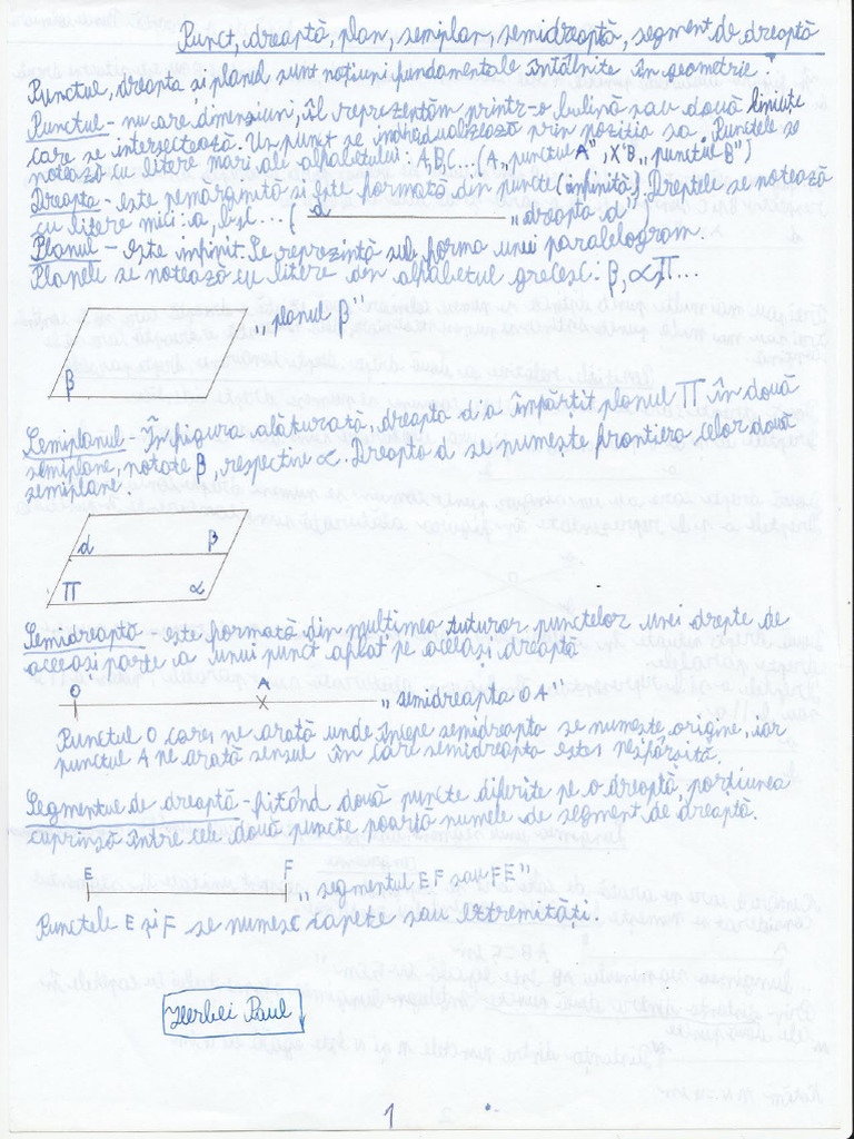 Matematica 5-8 geometrie 1 | PDF