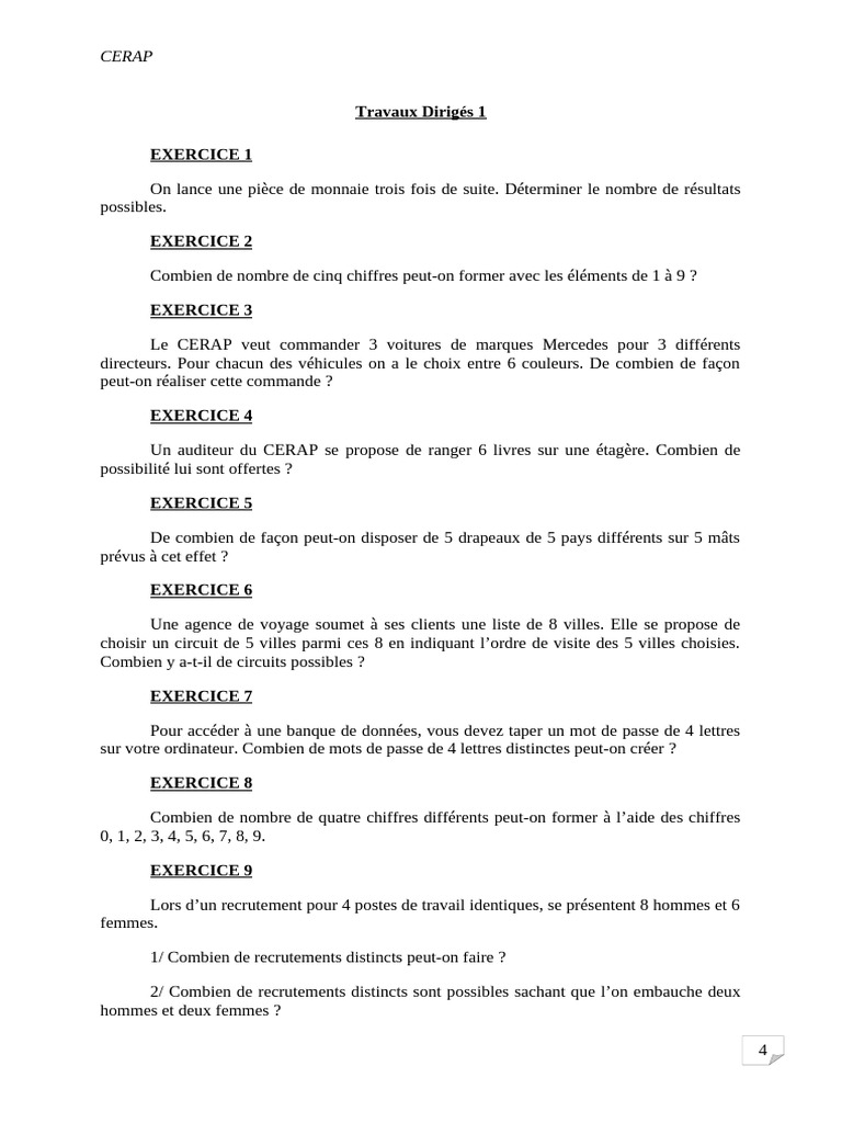 TD Proba - Fin | PDF