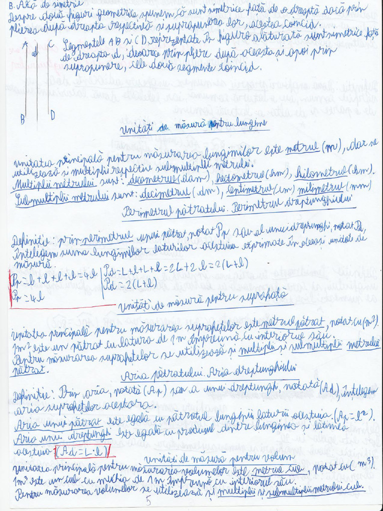 Matematica 5-8 geometrie 5 | PDF