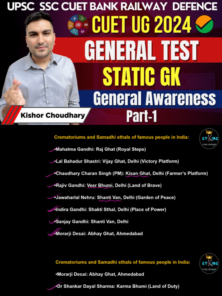 General Awareness Part-1 | PDF