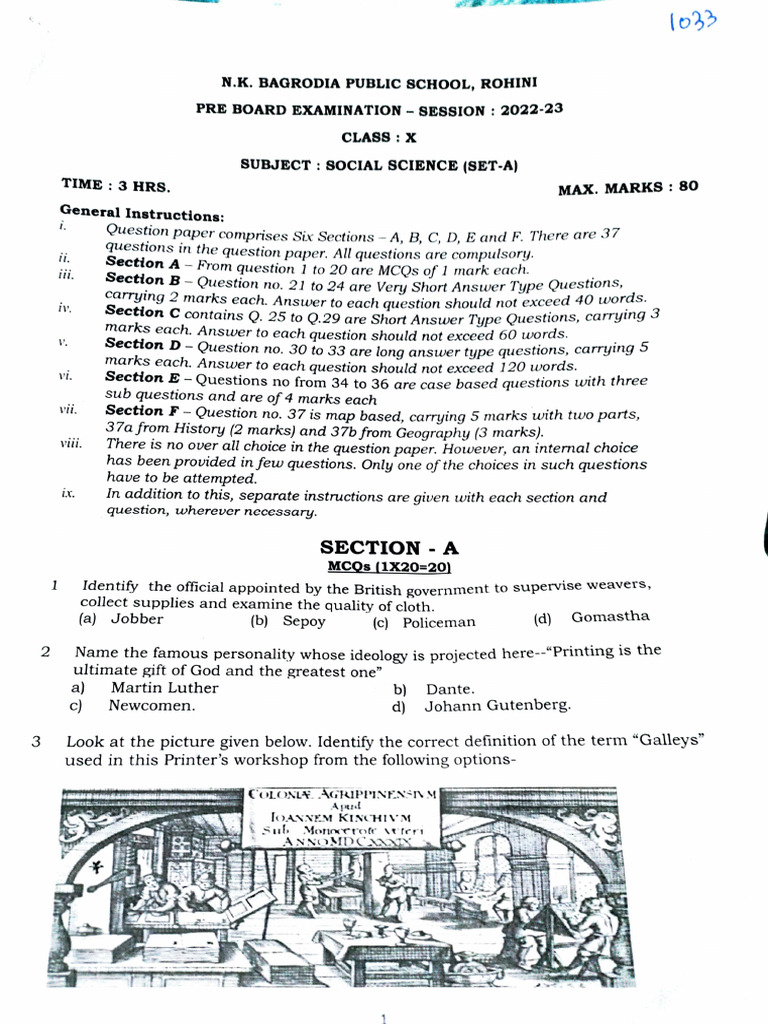 Riyansh SST Preboard1 | PDF