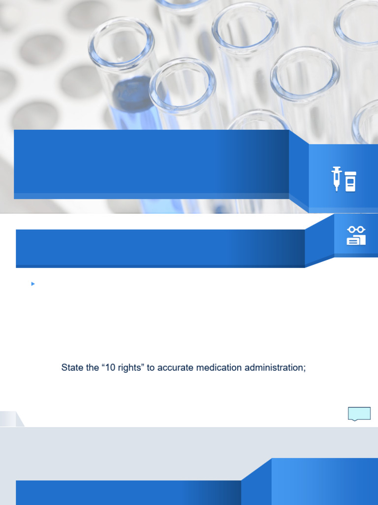 Medication Administration Overview | PDF | Topical Medication | Medical ...