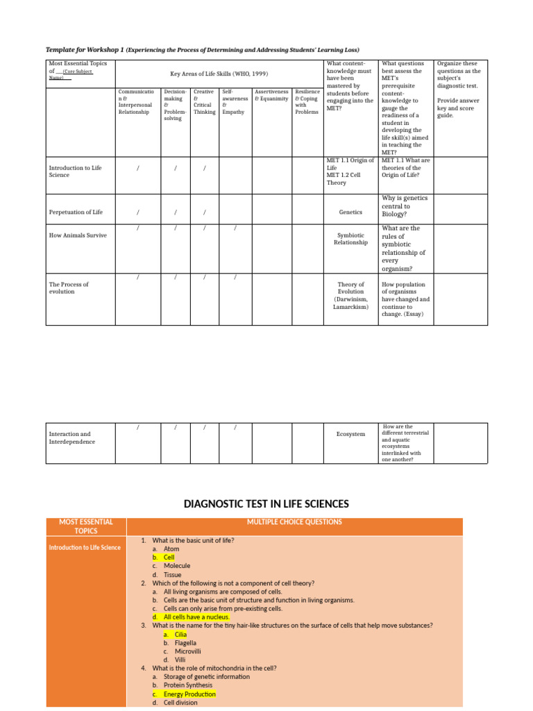 Asum Workshop-1 | PDF