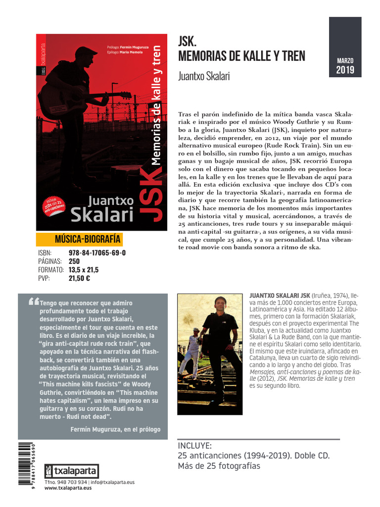 JSK. Ficha Tecnica. | PDF