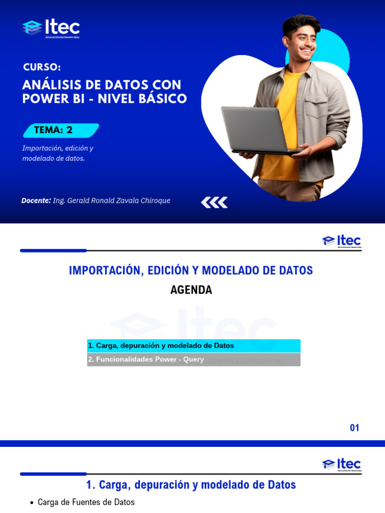 TEMA 02 - Importación, edición y modelado de datos. (1) | PDF