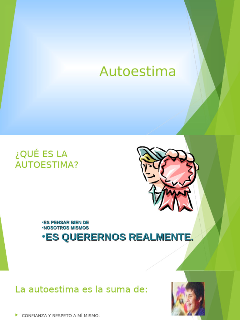 Presentacion Taller de Autoestima | PDF