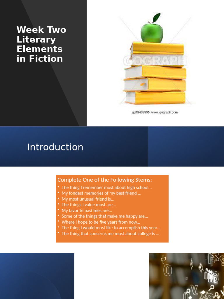 Elements of Fiction | PDF