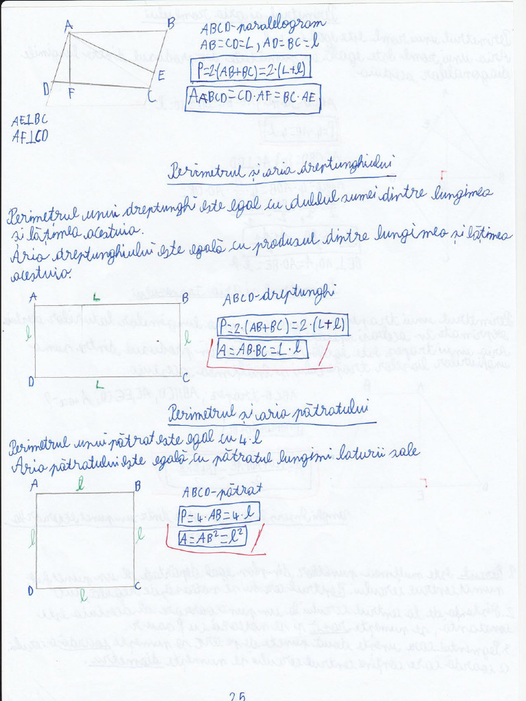Matematica 5-8 Geometrie 25 | PDF