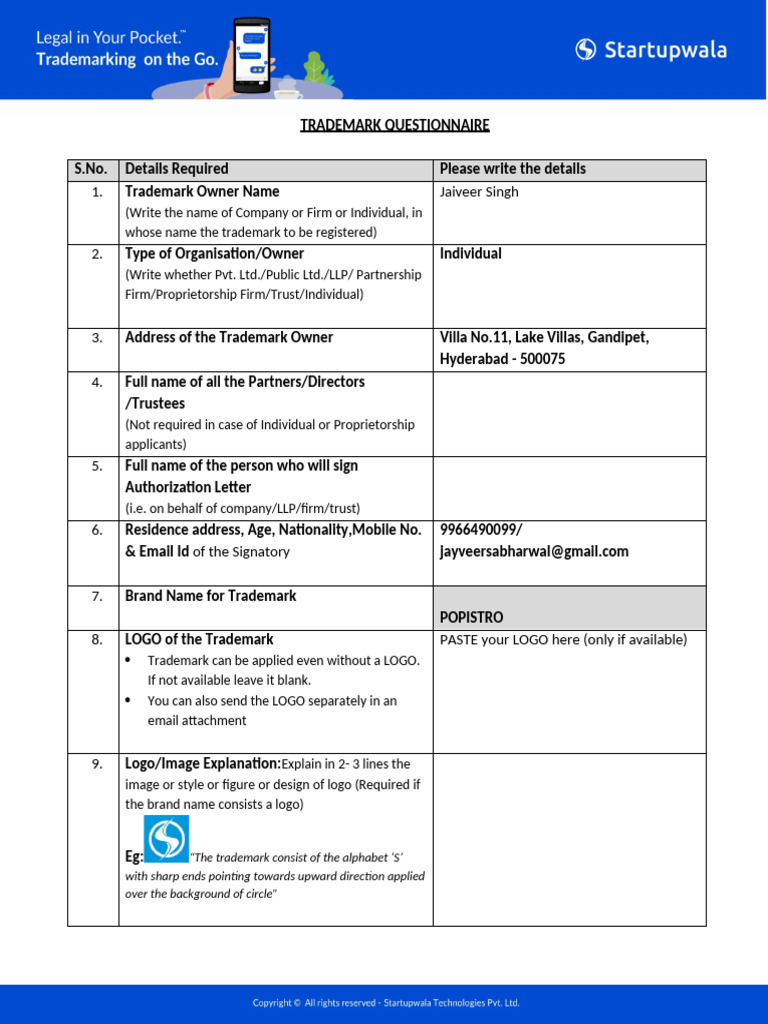 A) TM Questionnaire-2 | PDF