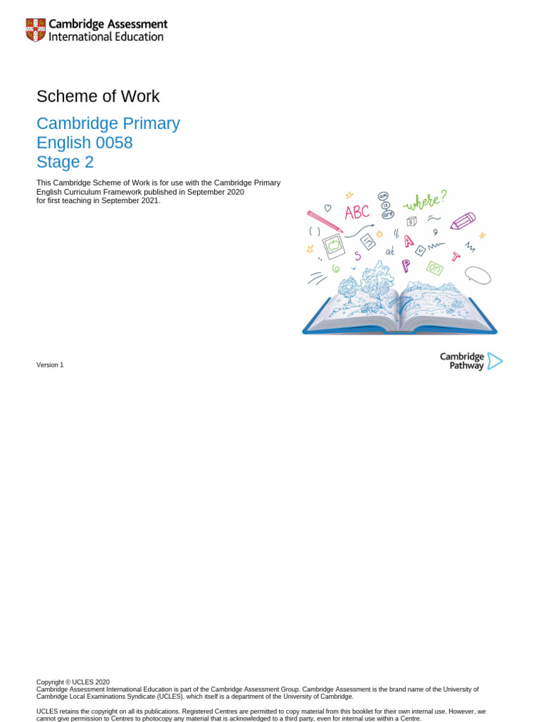 0058 Primary English Stage 2 Scheme of Work_tcm142-594859 | PDF