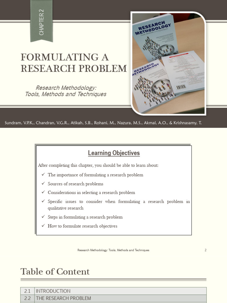 c2 - Formulating A Research Problem | PDF